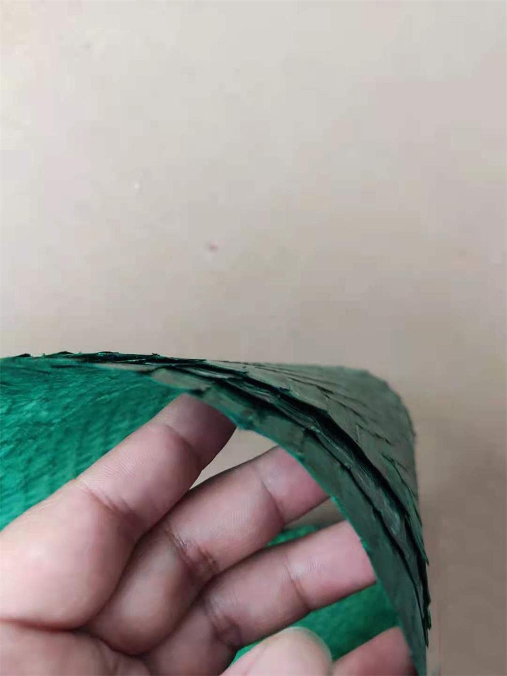 Snake Skin Snakeskin Pieces Assorted Colors Hide Leather Natural 47in (Green)
