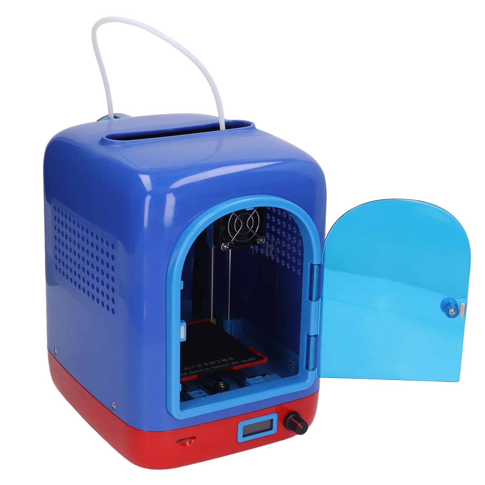 Mini 3D Printer, High 3D Printer NonClogging 0.6mm Wide Nozzle for PLA (US Plug)