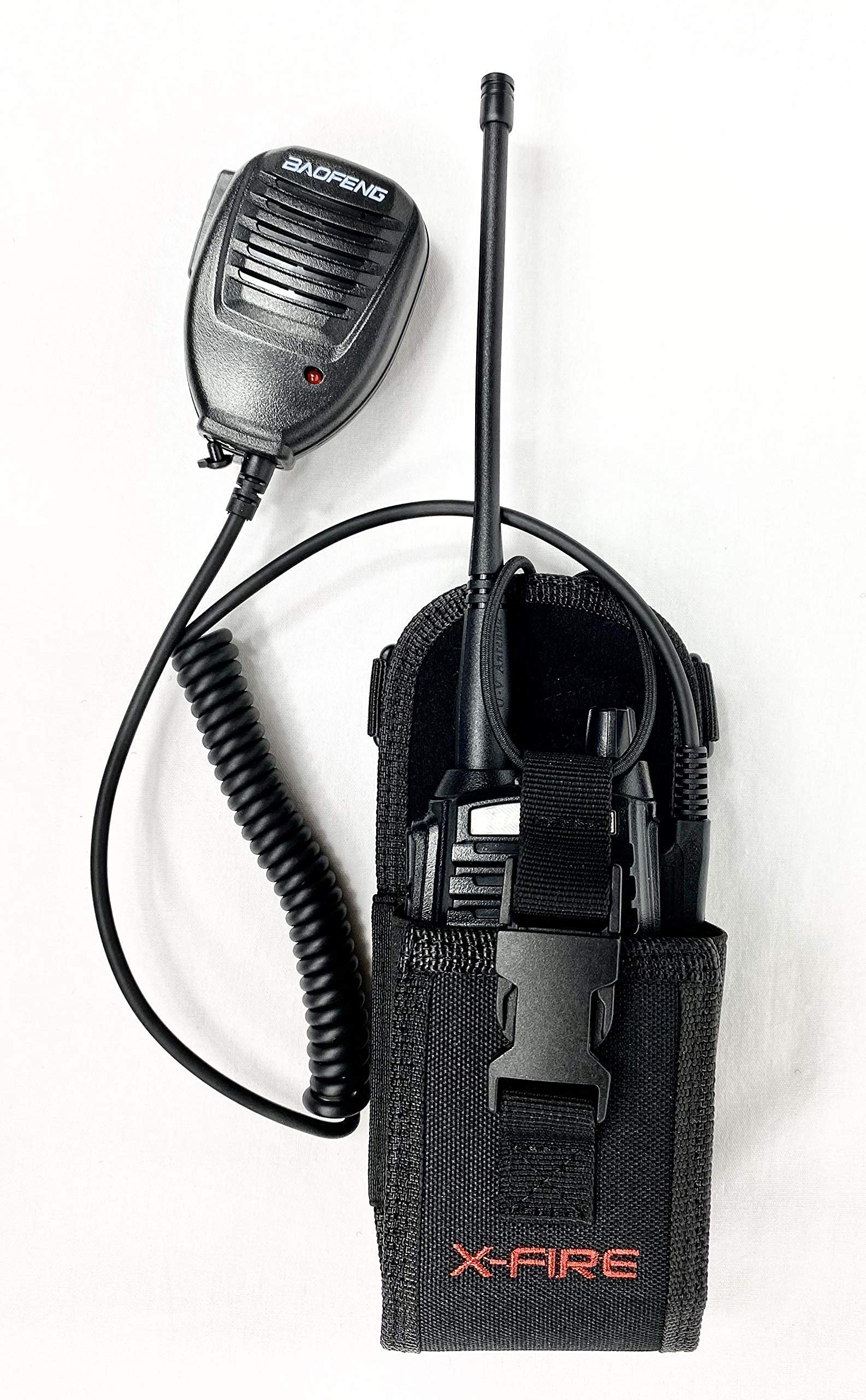 Radio Duty Belt Holder and Anti-Sway Strap Bundle