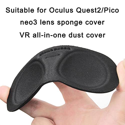 QINXI 5pcs VR Lens Protector Protective Lens Cover Case for Oculus 2 Anti Scratch VR Lens Protective Cover Dustproof Lens Cap for Oculus 2 VR Accessories