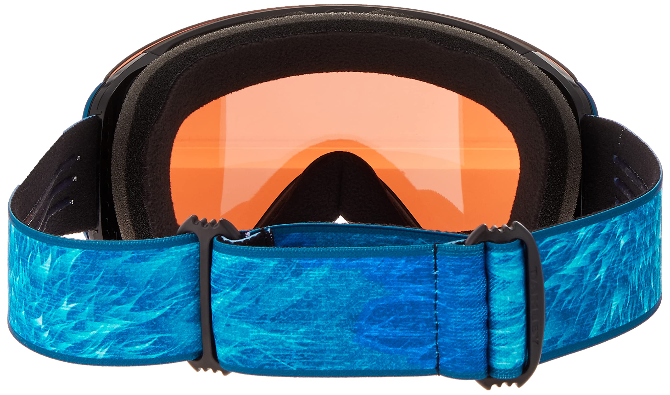 Oakley FLIGHT DECK M Snow Goggles Navy Blaze Strap/Prizm Snow Sapphire Iridium Lenses (OO7064-C2)