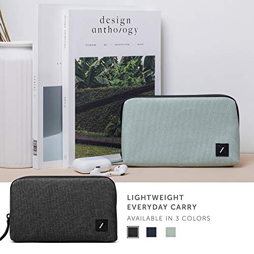 Native Union Stow Lite Organizer – Minimalist Travel Pouch for Everyday Accessory Storage & Protection – Stores Cables, Chargers & More (Slate)
