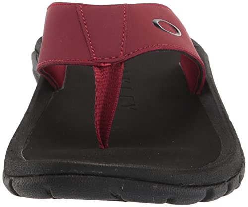 Oakley Men's Super Coil Sandal 2.0, Iron Red, 9