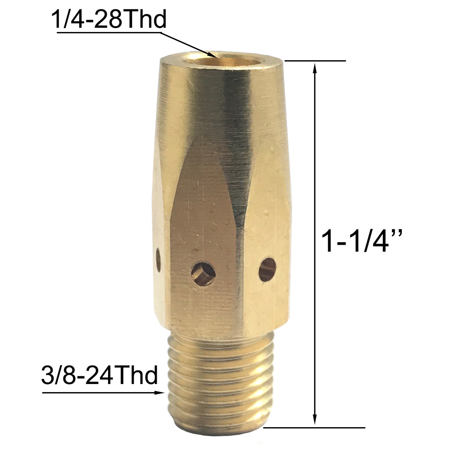 Mig Welding Gun Accessory .035" Kit for Miller Millermatic M-25,M-40 and Hobart H MIG Gun:20PCS Welding Contact Tips 000-068 0.035"+2pcs gas nozzles 200-258 1/2"+2PCS gas diffusers 169-728