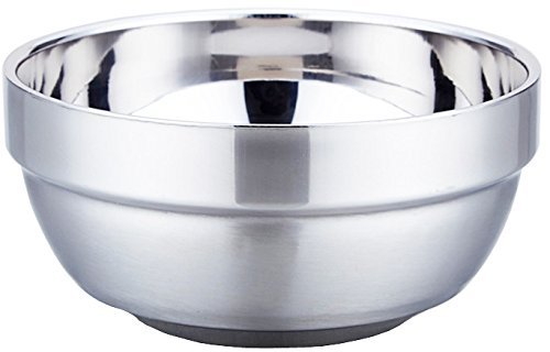 Sunrise Kitchen Supply Mirror Polished Double-Wall Insulated Stainless Steel Soup Bowl (Pack of 2) (48 oz)