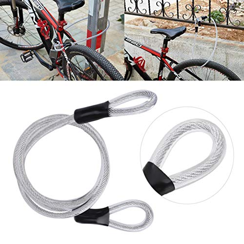 Security Cable, Wire Cable, Portable Durable Steel for Glass Door Lock Bike Lock