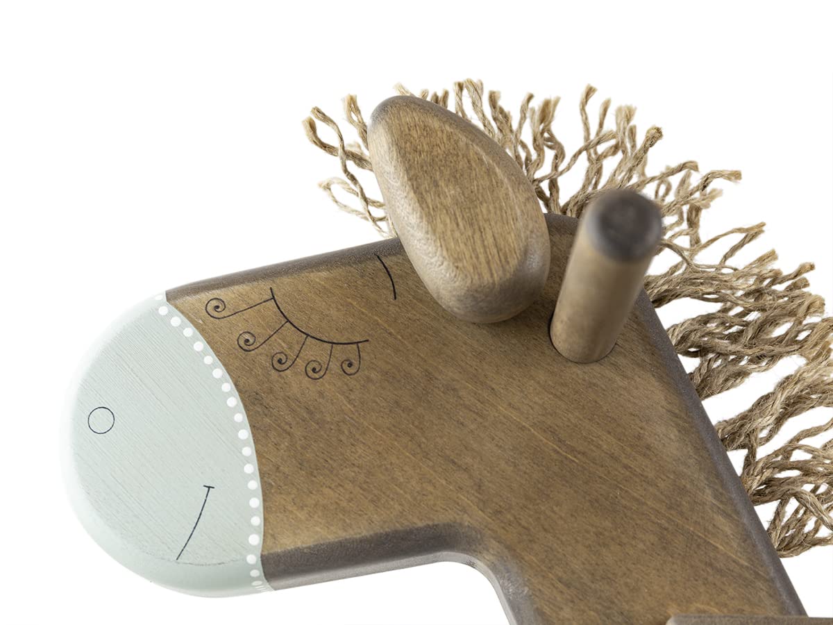 Wooden Rocking Horse Hailey from Solid Birch (Size S)