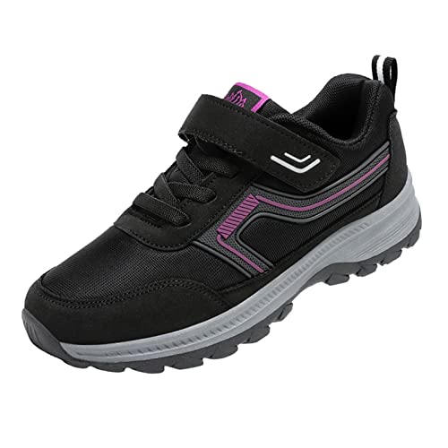 Women's Simple and Fashionable Flying Woven Round Head Solid Color Lightweight Breathable Soft Bottom Postal Shoes Women Black