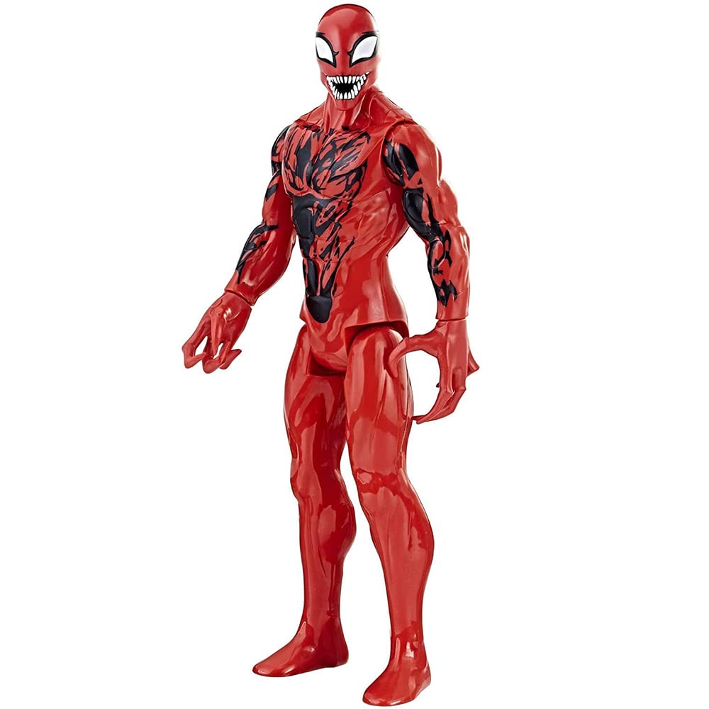 Venοm Titan Hero Series - Collectable Cаrnage Action Figure - Cаrnage Toys (12-inch)