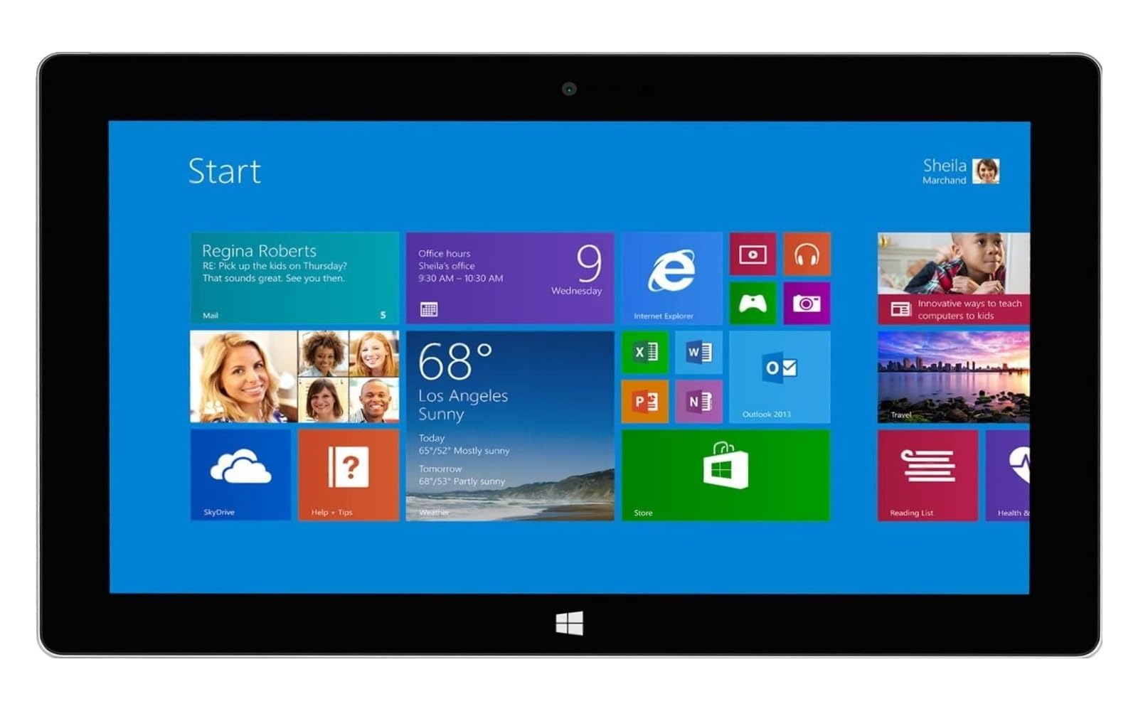 MICROSOFT Surface Pro 4 12.3” FHD+ Intel Core i5-6300U 2.4GHz Dual Core, 8GB RAM, 256GB SSD, Windows 10 Pro 64Bit, CAM, Touch (Renewed)