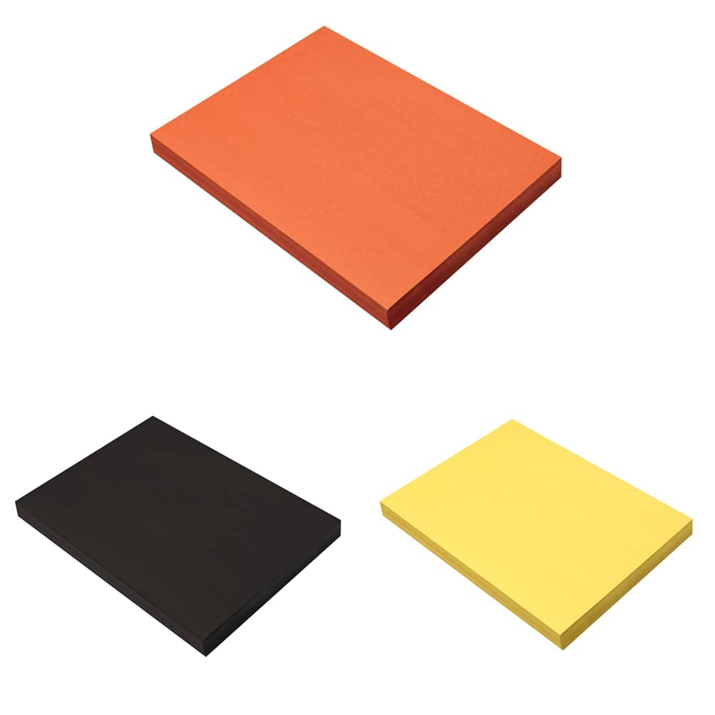 Prang (Formerly SunWorks) Construction Paper, Orange, 9" x 12", 100 Sheets & Prang (Formerly SunWorks) Construction Paper & Prang (Formerly SunWorks) Construction Paper
