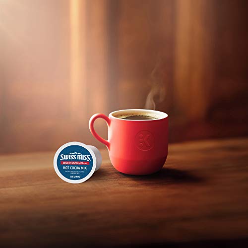Swiss Miss Milk Chocolate Hot Cocoa Keurig Single-Serve K Cup Pods, 28 Count
