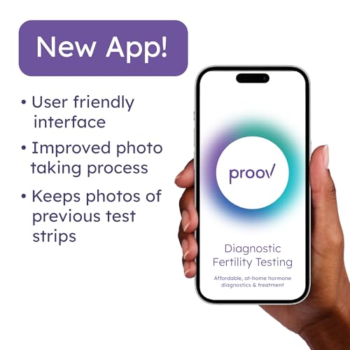 Proov PdG - Progesterone Metabolite – Test | Only FDA Cleared Test to Confirm Successful Ovulation at Home | 1 Cycle Pack | Works Great with Ovulation Tests | 5 PdG Test Strips