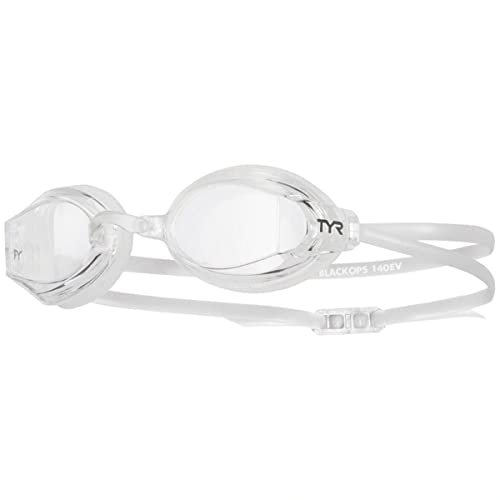 TYR Adults Black Ops 140 EV Racing Adults Goggles - Smoke/Teal