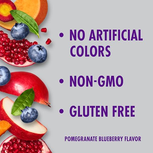 V8 +ENERGY Pomegranate Blueberry Energy Drink, Made With Real Vegetable And Fruit Juices, 8 Fl.Ounce Can (Case of 24)