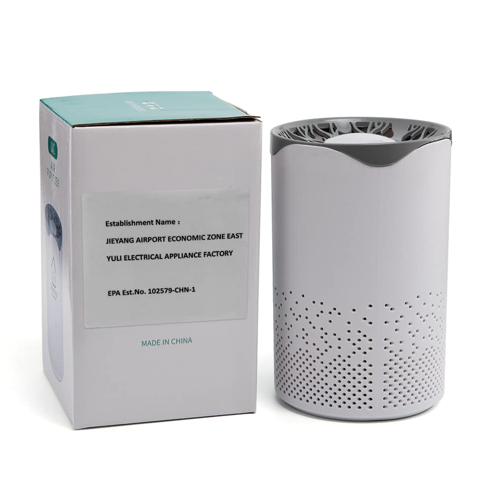 Mini Air Purifiers for 20 Square Meter Room, USB Home air Cleaner for Better Sleep Filters Smoke Dust,Use at Office, Desktop, Bedroom