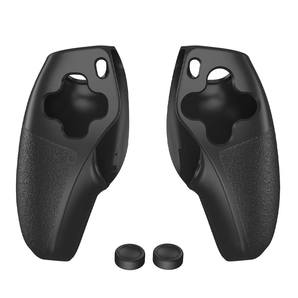 RALAN Silicone Rubber Cover Skin case Anti-Slip Water Transfer Customize for PS5 Controller + Extra Thumb Grips x 10.