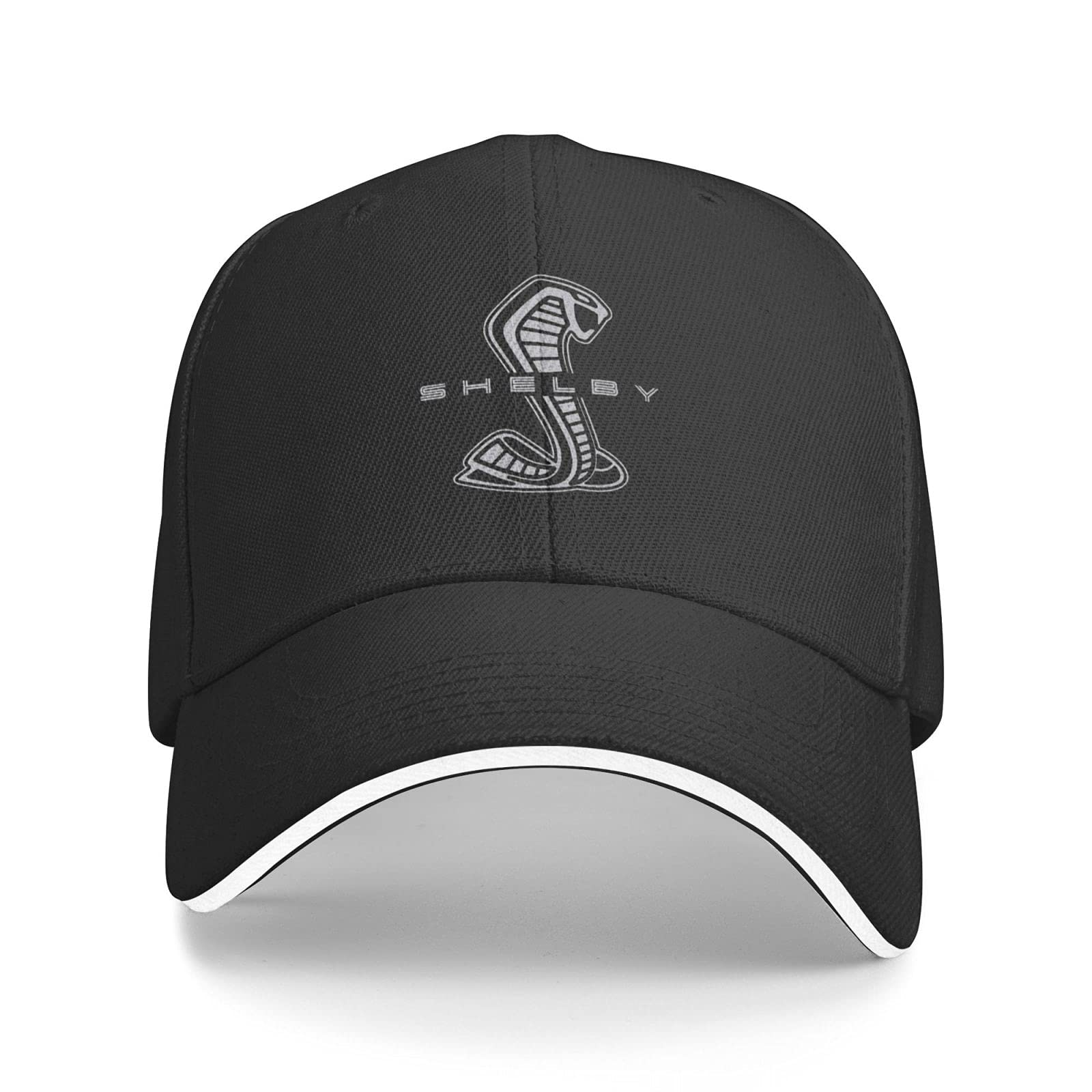 Shelby Cobra Cap Unisex Outdoor Sport Adjustable Dad Truck Driver Cap Casquette Baseball Caps. Black