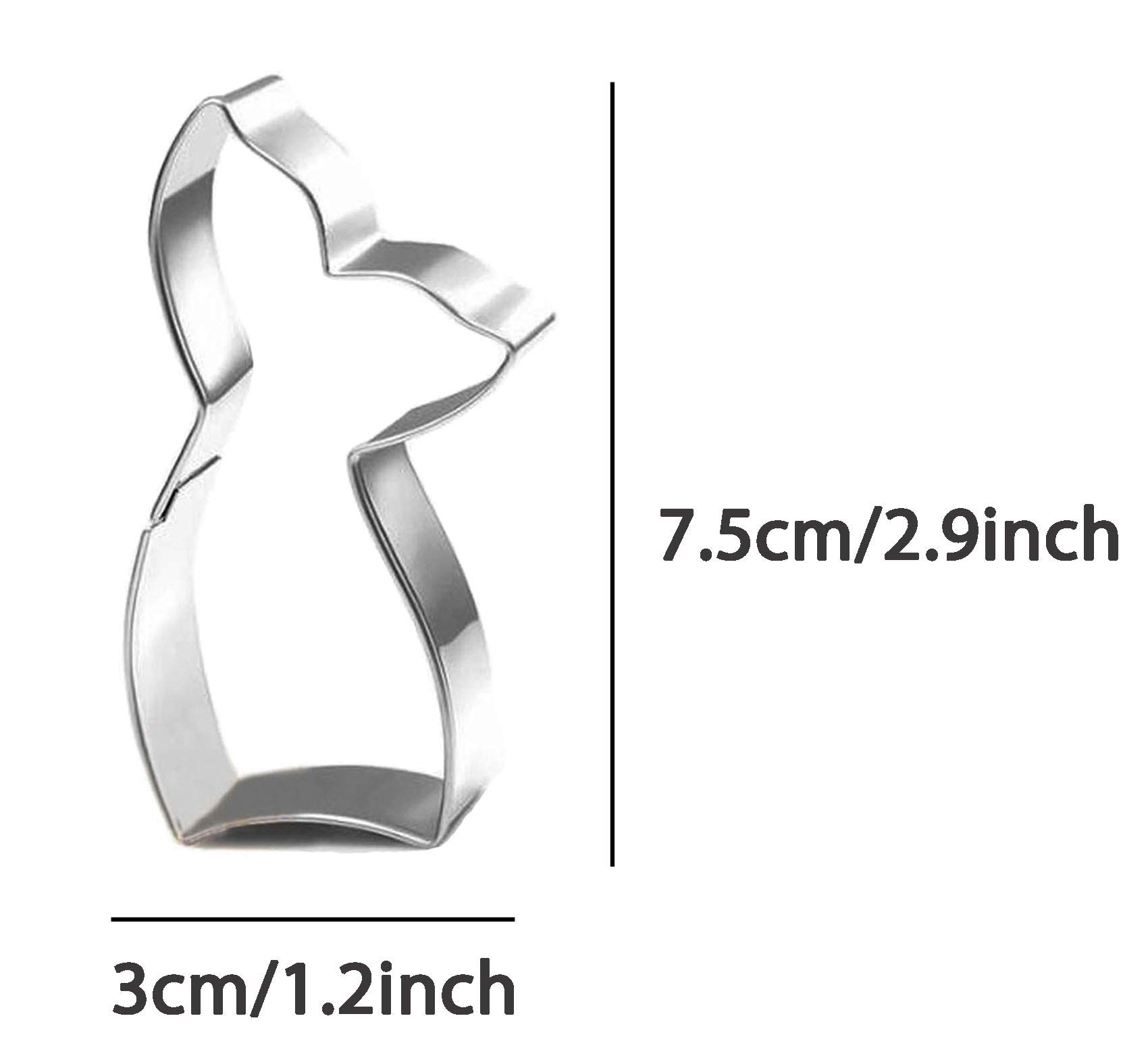 ZDYWY Mermaid Whale Fish Tail Shaped Cookie Cutter