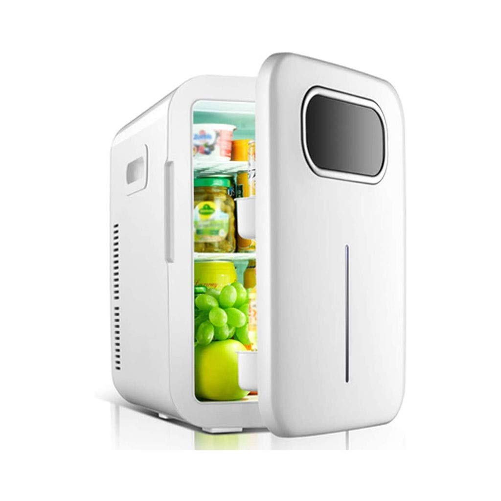 N/A 12V Portable Cosmetic Storage Mini Fridge Refrigerator Car Fridges Coffee Cooler Heater Universal Vehicle Part