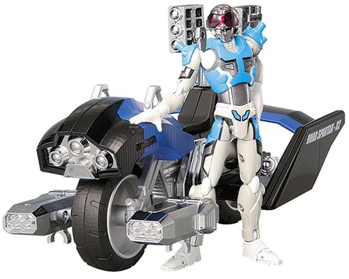 Microman Roadspartan: Ridepython & Microman Ryu