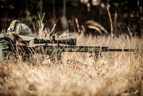 Nightforce Optics 5-25x56 ATACR Series Riflescope, Matte Black with First Focal Plane H59 Reticle, 34mm Tube Diameter, .1 Mil-Radian, Side Parallax Adjust