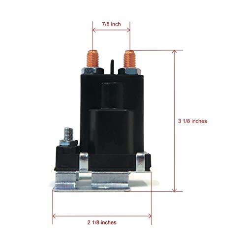 The ROP Shop | Pack of 2 - Heavy Duty Plow Hydraulic Relay Solenoid Kit for SNO-Way 96002086