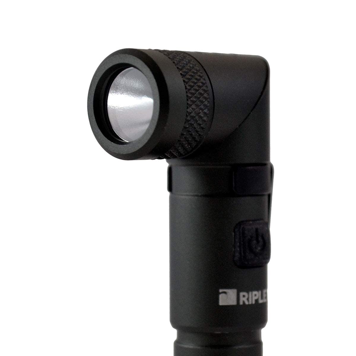 RIPLEY Miller Twist150 Clip On Magnetic Flashlight with 90° Pivoting Head - Includes 2 AAA Replaceable Batteries, 2.3 Ounces