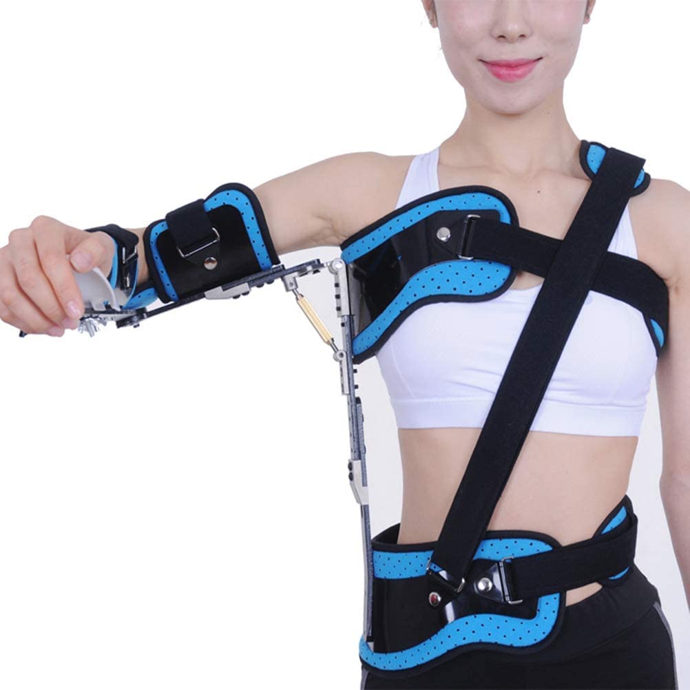 TSUSF Adjustable Shoulder Immobilizer Elbow Brace Arm Sling Shoulder Abduction Orthosis For Fracture And Dislocation Injury Support Shoulder Fixation
