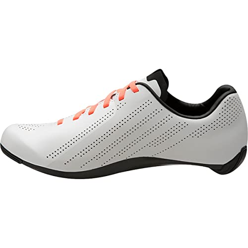 PEARL IZUMI Women's Sugar Road Cycling Shoe, White/White, 43.0