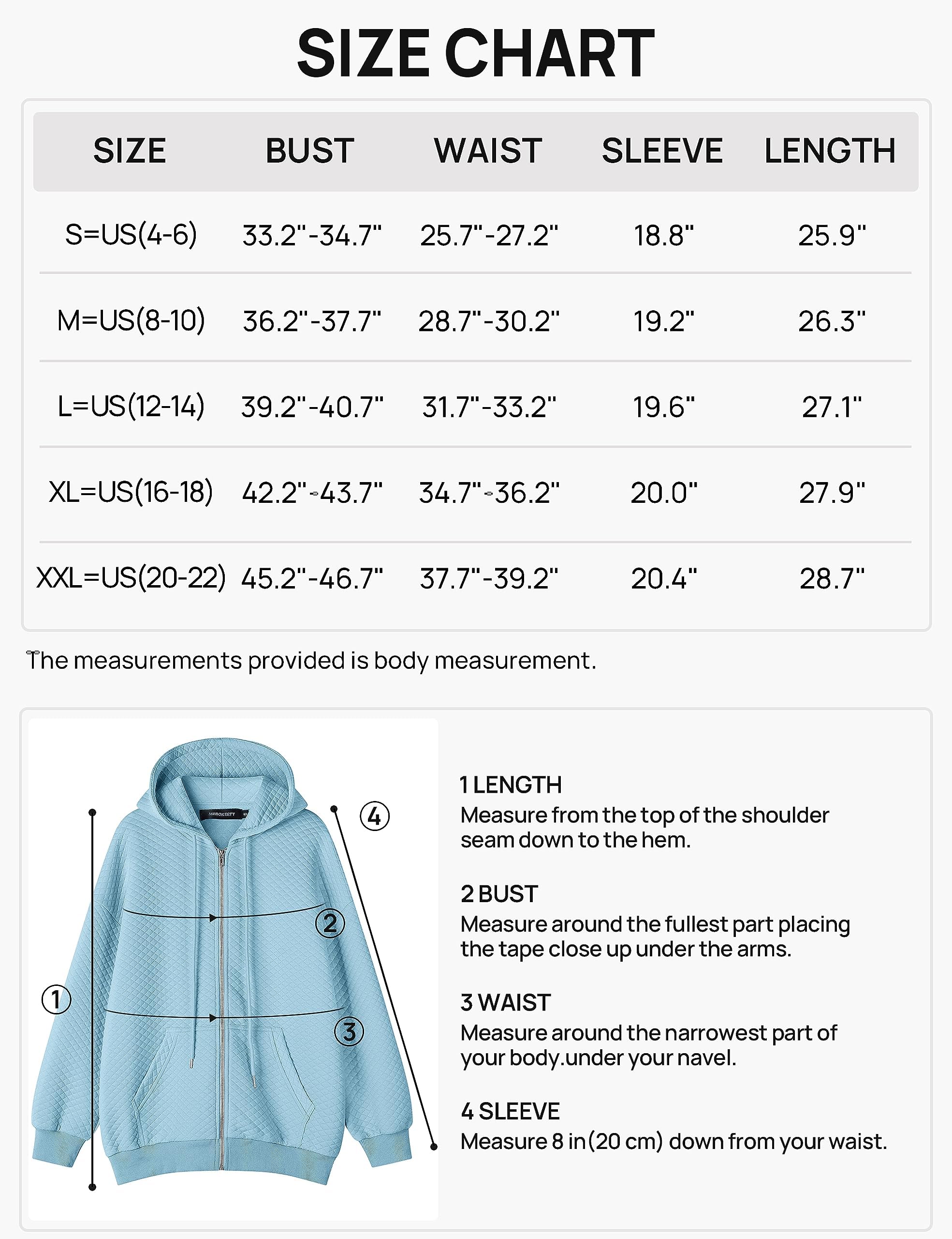 MEROKEETY Women Oversized Hoodies Sweatshirts Fall Casual Quilted Full Zip Jackets with Pockets Green Medium