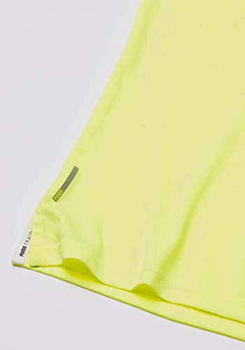 PUMA Men's Cat Tee, Fizzy Yellow Heather, S