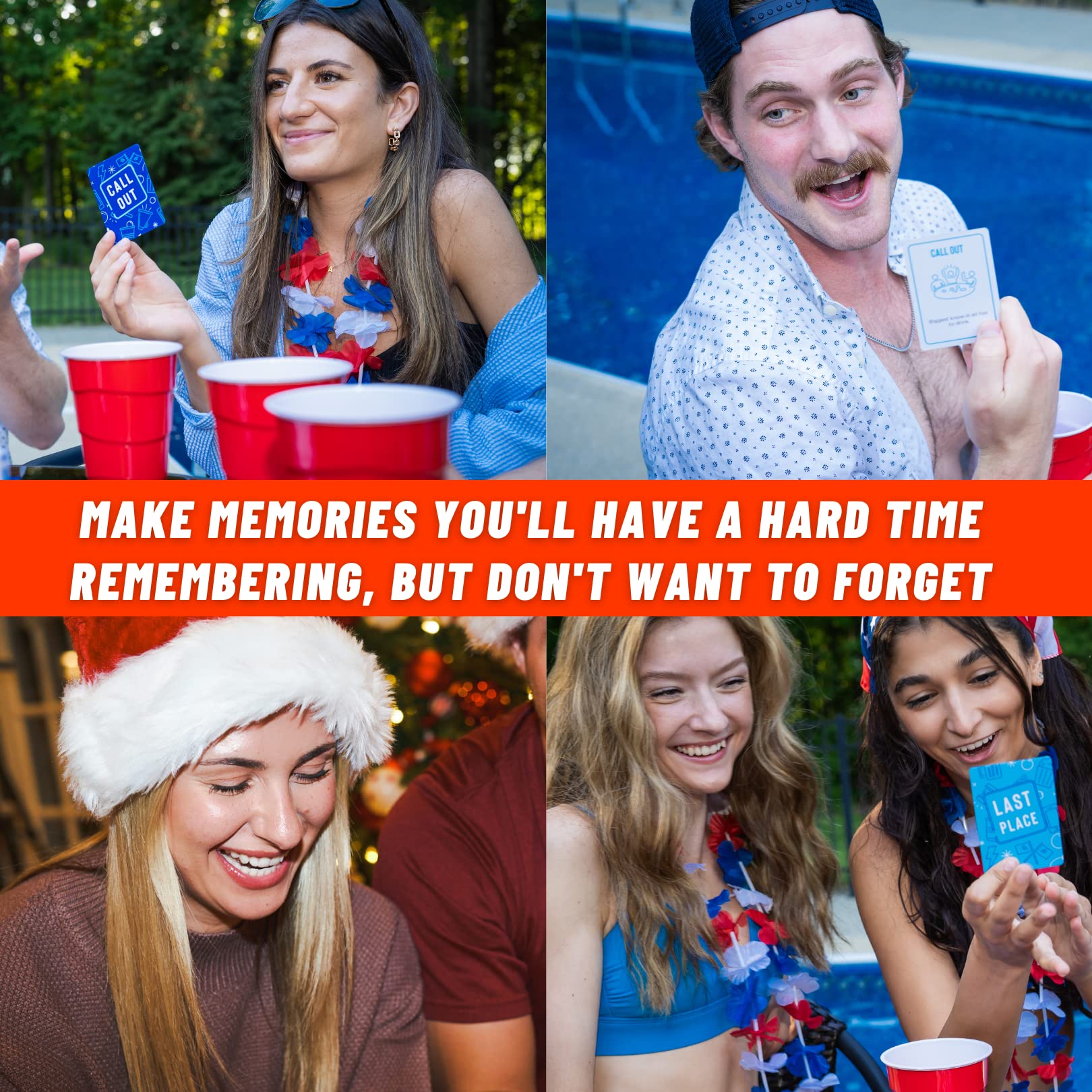 OFF TOPIC Last Call Drinking Game for Adults - Game Cards for Parties and Group Game Nights