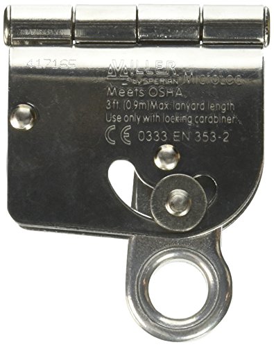 Miller by Honeywell by 8173/U MicroLoc Trailing Wire Rope Grabs for 5/8-Inch Wire Rope, Universal