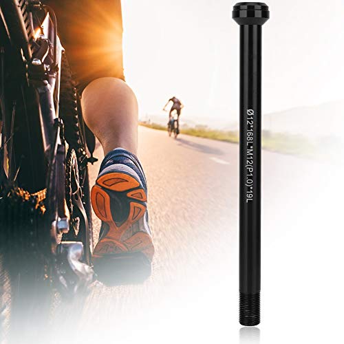 Rear Hubs Thru Axle Adapter, Bike Rear Thru Axle Boost for Mountain Frames and Forks, 168mm Length, M12x1.0 Hub Shaft Adapter Convertion Tools