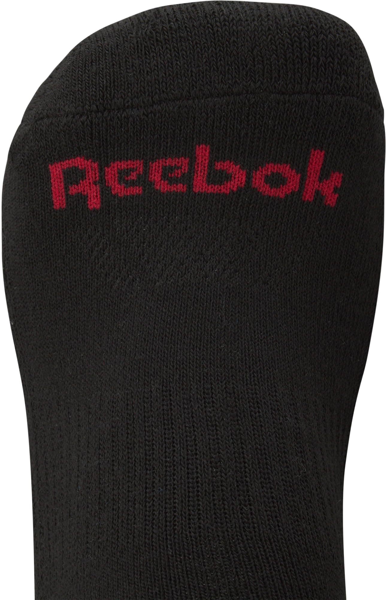 Reebok Boys' Low Cut Socks - 12 Pack Stretch Performance No Show Socks with Arch Support - Cushioned Athletic Socks for Boys, Size Large, Jet Black