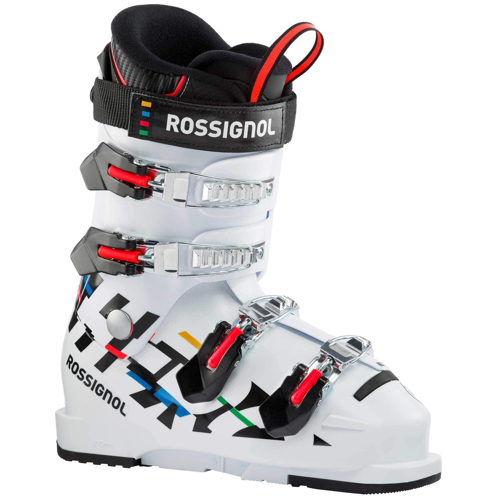 Rossignol Hero Jr 65 Kids Ski Boots White 3.5 (21.5)