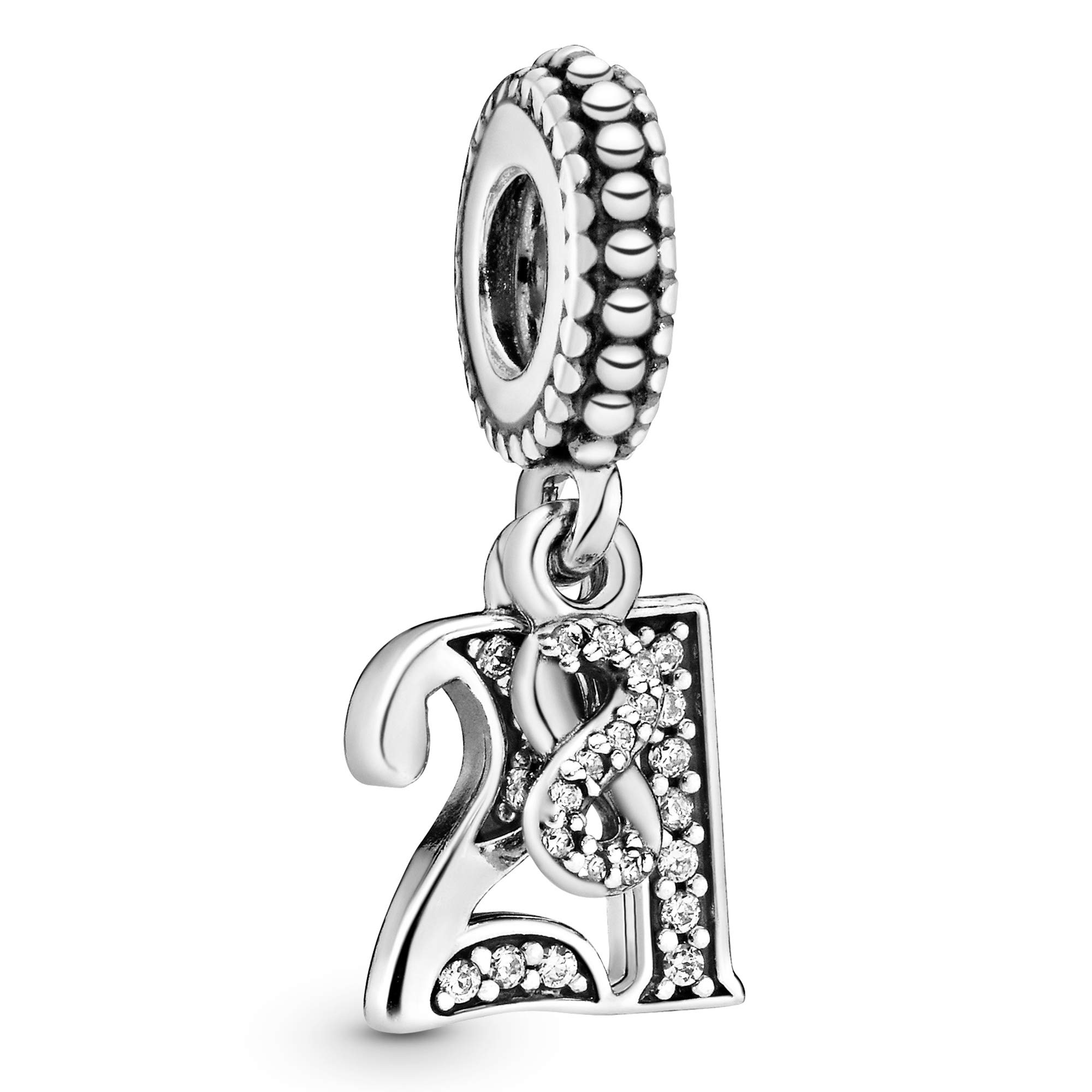 PANDORA 21 Years of Love, Clear CZ