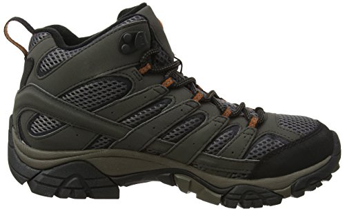 Merrell Men's Moab 2 MID GTX High Rise Hiking Boots, Black/Black, 11