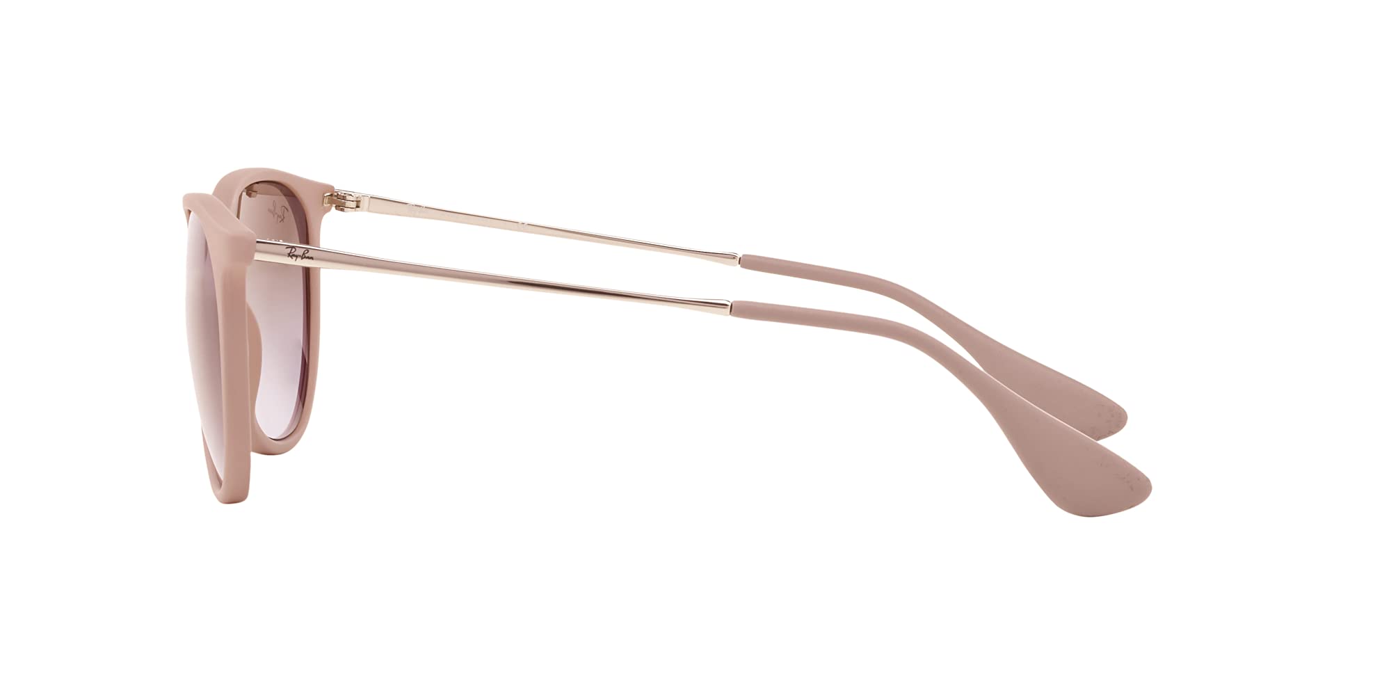 Ray-Ban RB4171 Erika Sunglasses + Vision Group Accessories Bundle (Dark Rubber Sand/Violet Gradient Brown (600068) womens