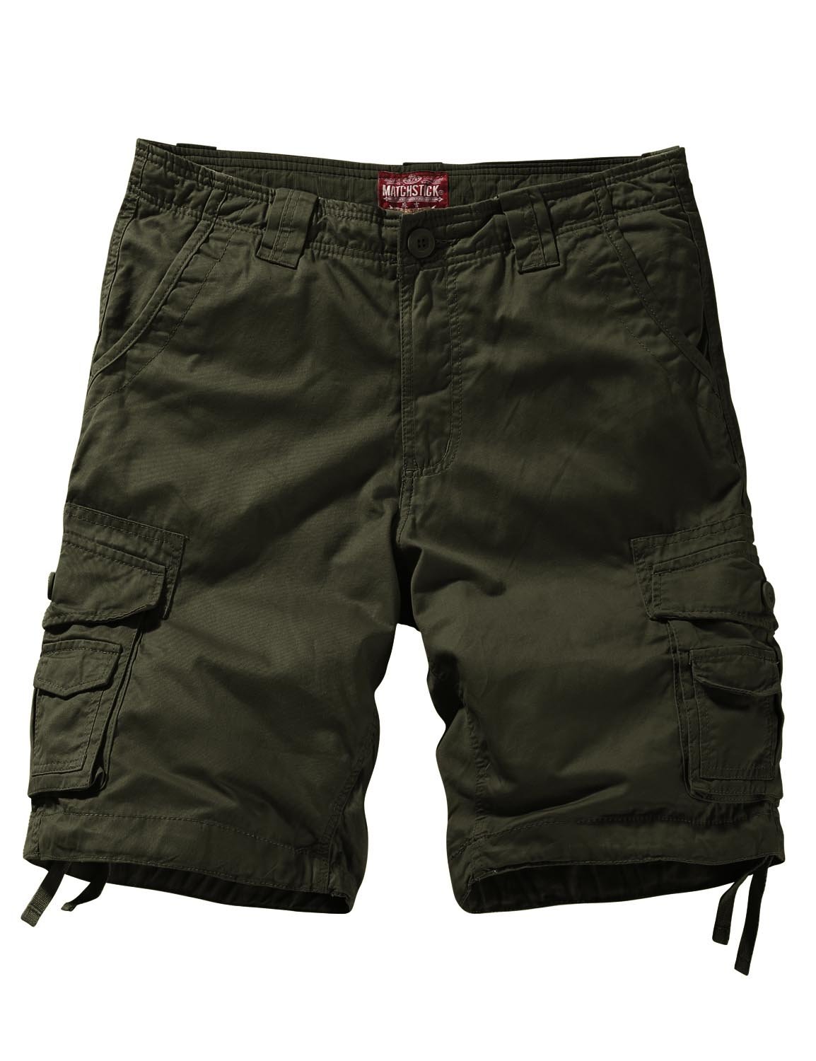 Match Men's Comfort Cargo Short (Label size L/32 (US 30), 3058 Army green)