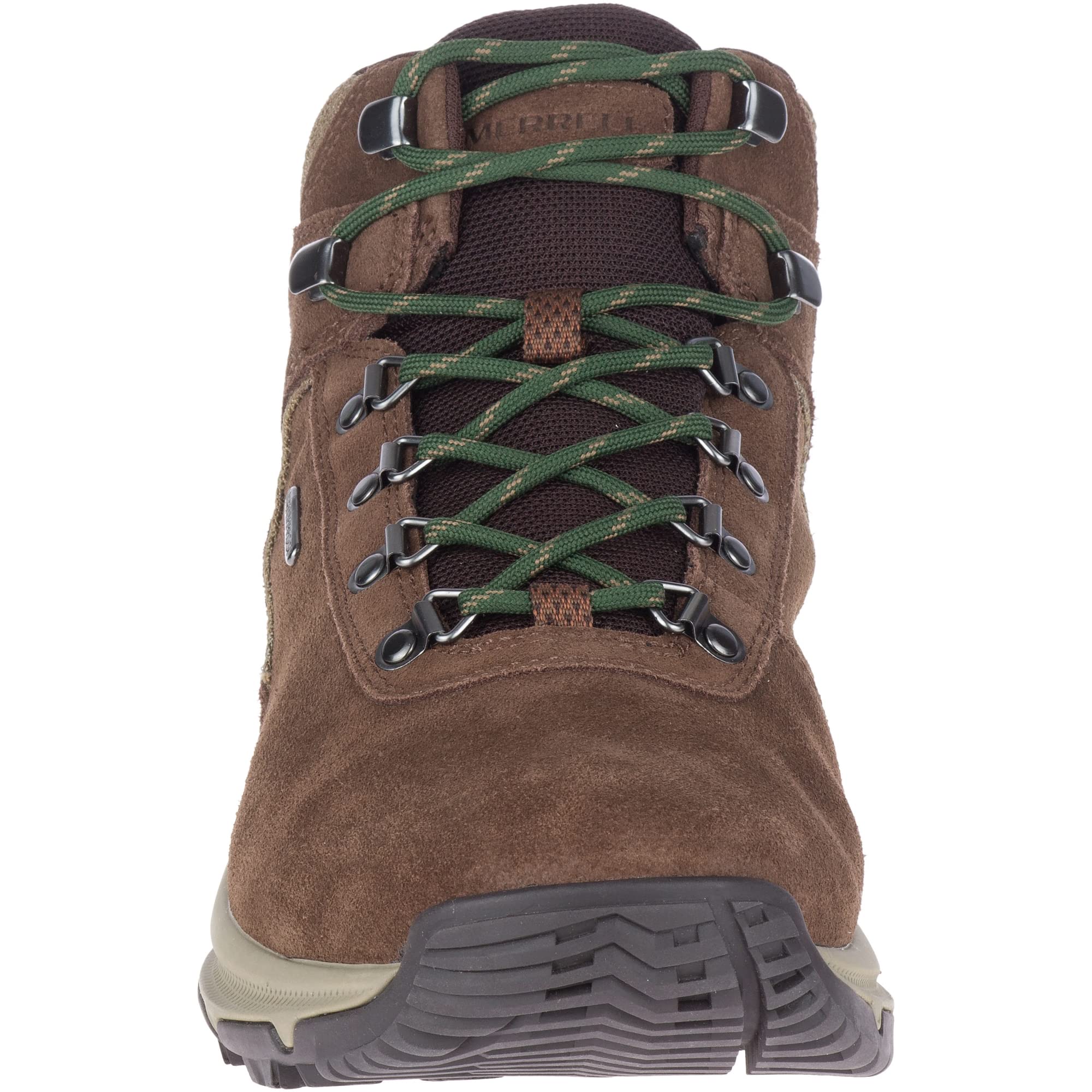 Merrell mens Erie Mid Waterproof Hiking Boot, Green, 10.5 US