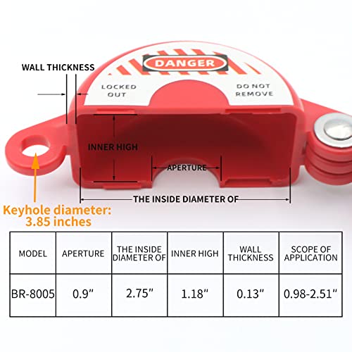 Water spigot lock,very strong outdoor faucet cover lock,gate ball valve lockout