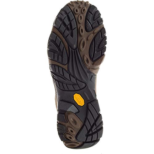 Merrell mens Moab Adventure Mid Wp Hiking Boot, Brown Dark Earth, 10.5 US