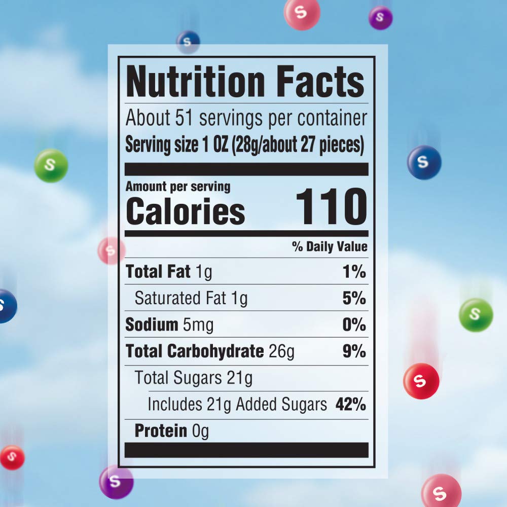 SKITTLES Wild Berry Fruity Candy 50 Ounce(Pack of 1) Party Size Pouch