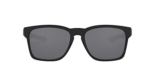 Oakley Men's OO9272 Catalyst Square Sunglasses, Black Iridium, 55 mm