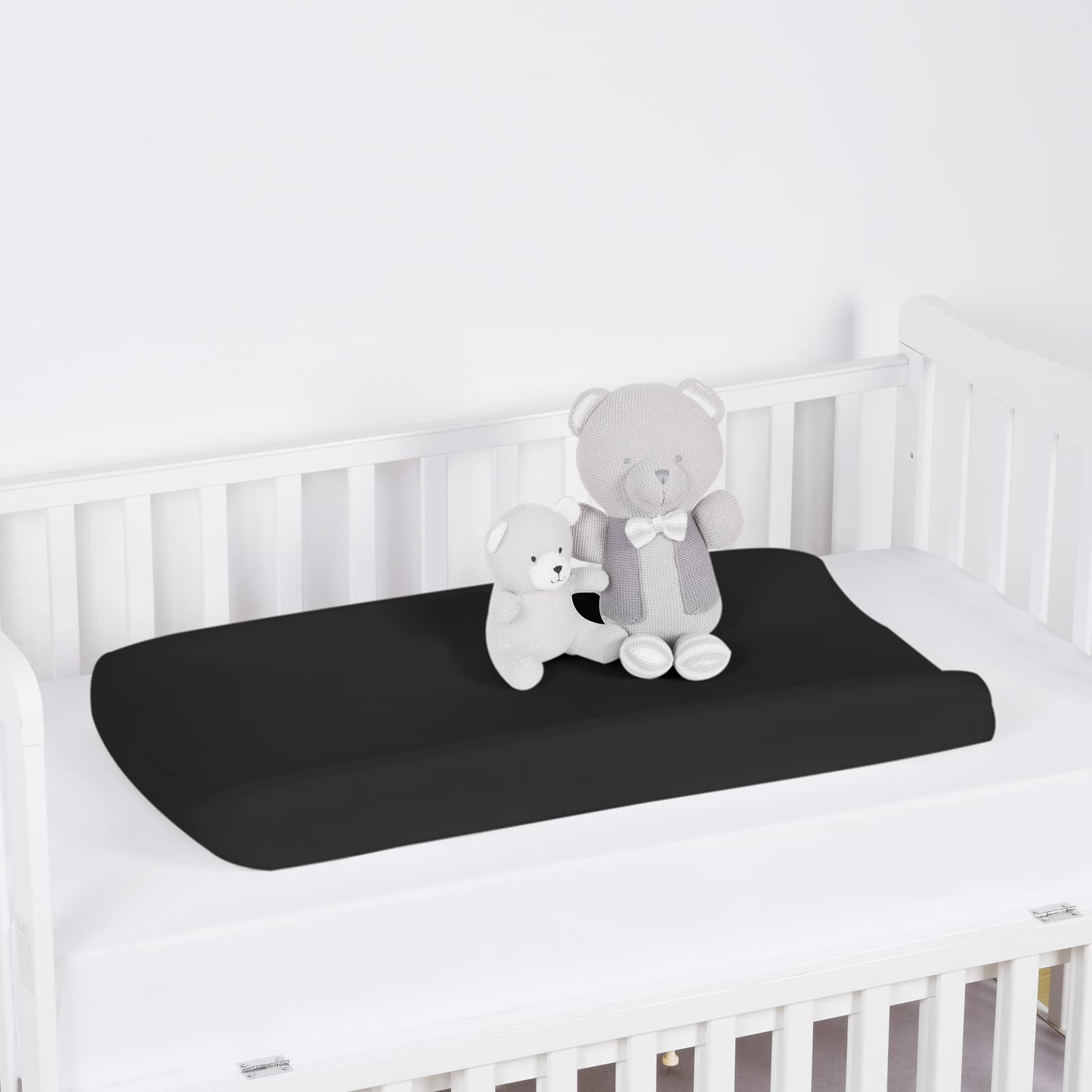 PHF Woodland Changing Pad Cover Set for Baby Boys Girls, 2 Pack Soft Changing Table Sheets or Cradle Sheets Fit Most Baby Changing Pads, Woodland