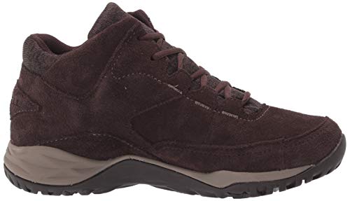 Merrell womens Addison Mid Leather Waterproof Q2 Hiking Boot, Espresso, 6.5 US