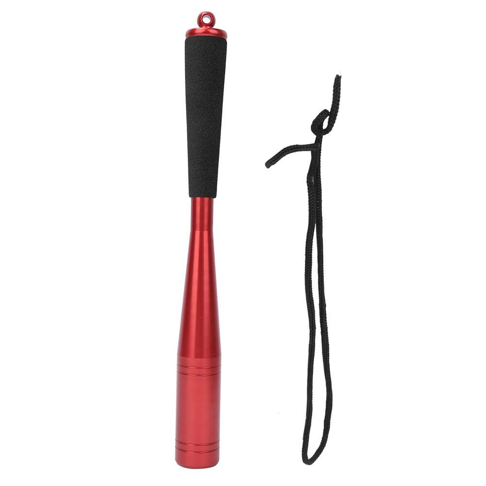 Redxiao γππ₯πππ€ π
π«π’πππγ Fish Priest, Fishing Bat Tool, Portable 25mm Diameter Aluminium Alloy Head for Sea/Fresh Fishing Fishing Lover Outdoor Use Adult Children Fishing Tackle(red)