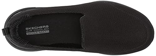 Skechers Women's GO Walk Stability Sneaker, Black, 8.5